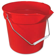 Sanitizer Pail (Red) 6qt & 10qt – Kleen Bee
