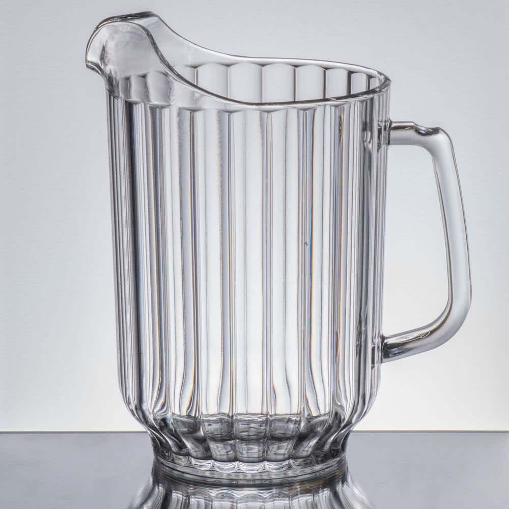 Clear Plastic Pitcher 60 oz. Clear – Kleen Bee